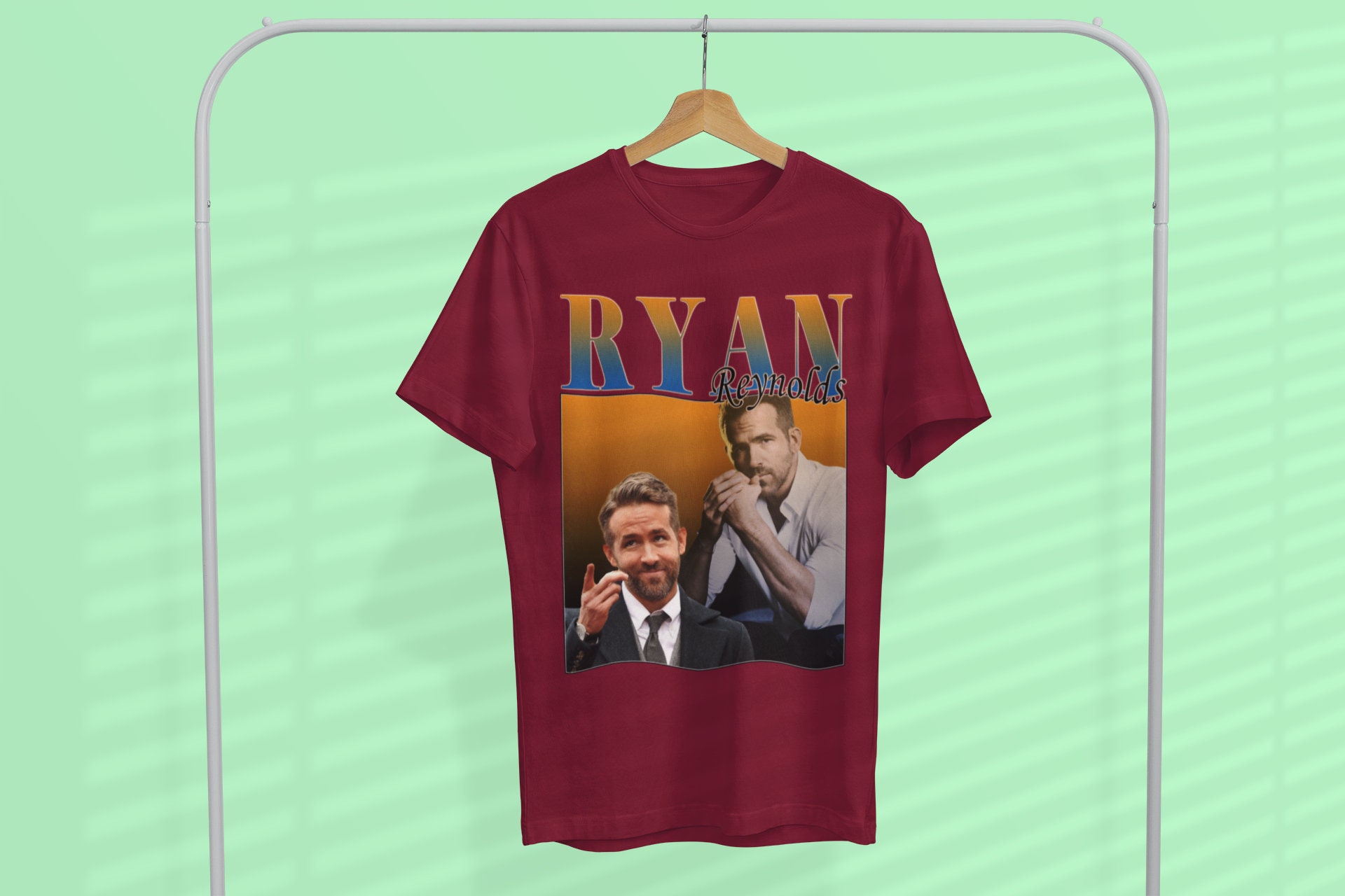 RYAN Reynolds Shirt FREE GUY T Shirt Deadpool Tee 90s Ryan - Etsy
