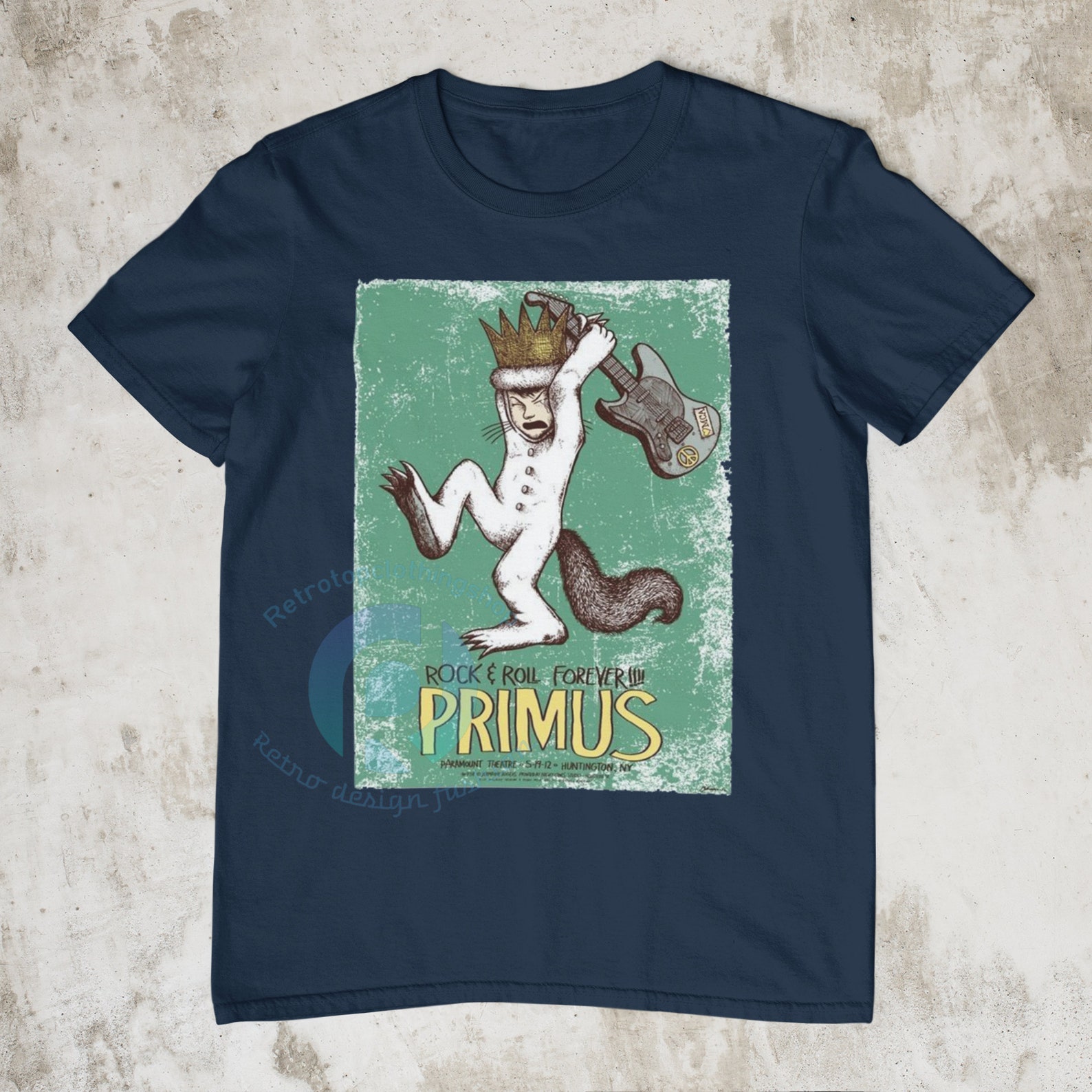Primus Shirt, Primus Rock and Roll Forever T-shirt Art Poster Bootleg ...