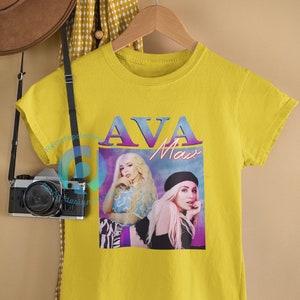 AVA Max Shirt, AVA Max T Shirt, Ava Max Sweatshirt, Ava Max T-shirt ...