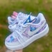 Kids Custom Stitch & Angel AF1 - Etsy