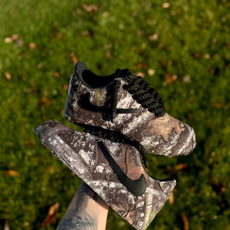 Nike Air Force 1 Camo - Etsy