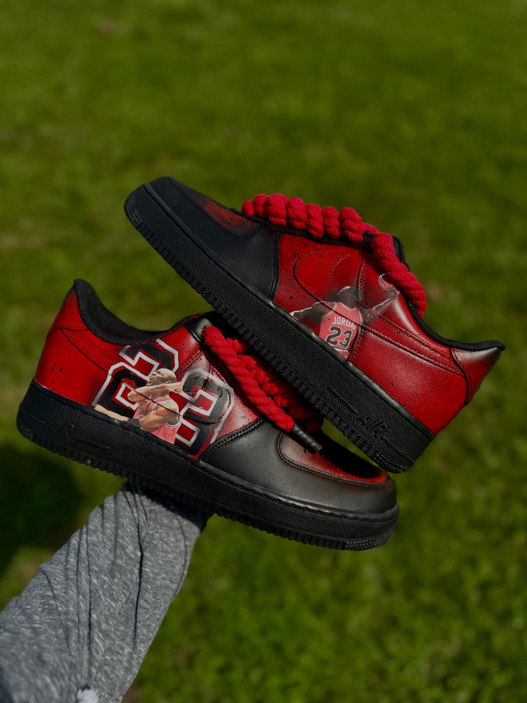 Custom Michael Jordan AF1 Sneakers - Etsy