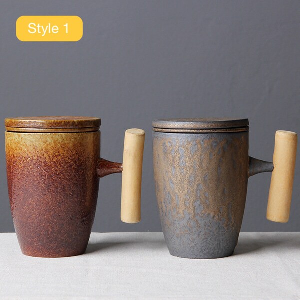 Ceramic Mug With Lid - Shop Online - Etsy
