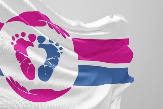 Image Prolife Flag Flag Prolife Flag Right to Life 150 X 90 Cm | Etsy