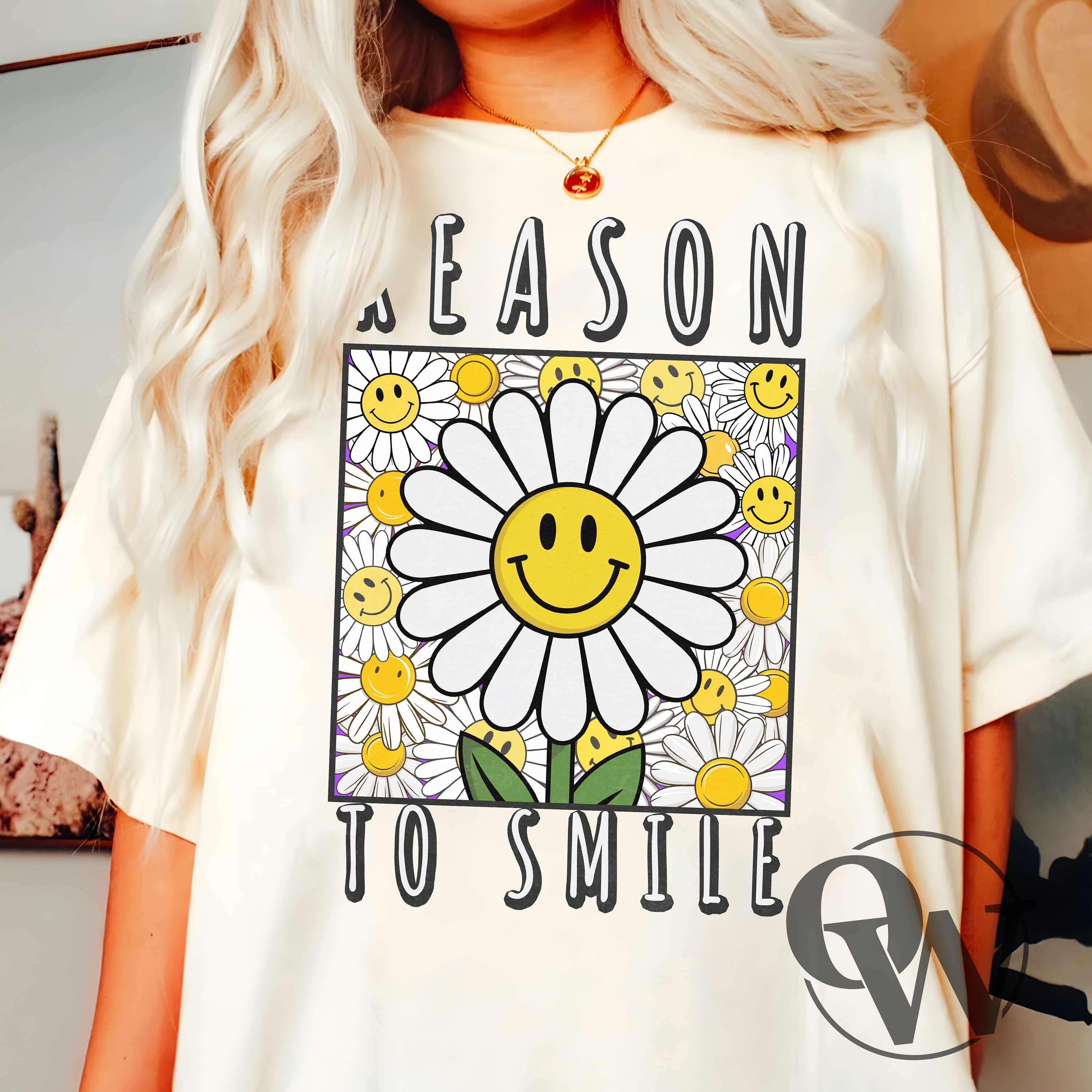 Retro Smile Face Flowers PNG, Vintage Sublimation (digital Download) - Etsy