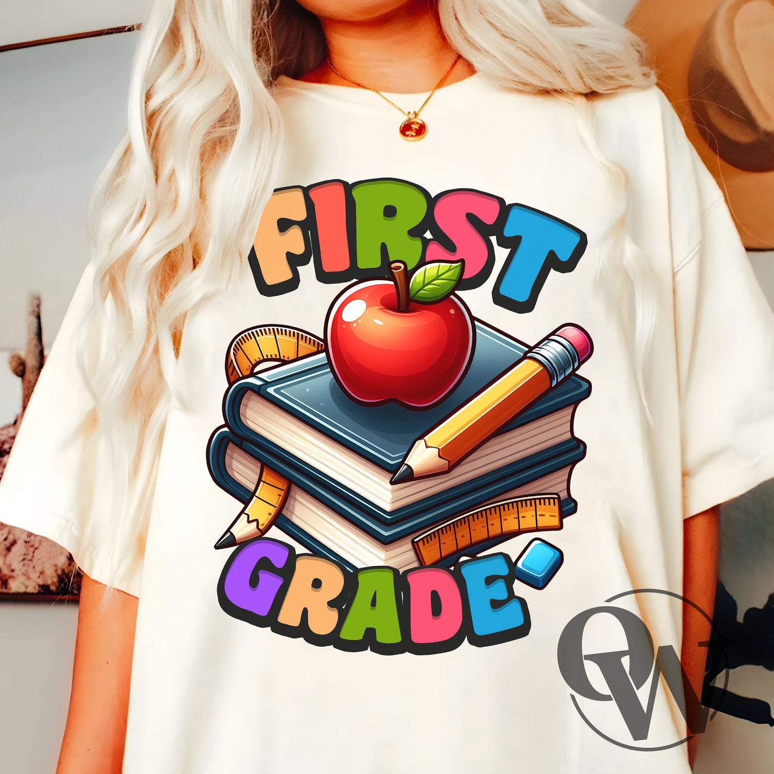 Retro Back to School Png, First Grade Retro Png, First Day of School ...