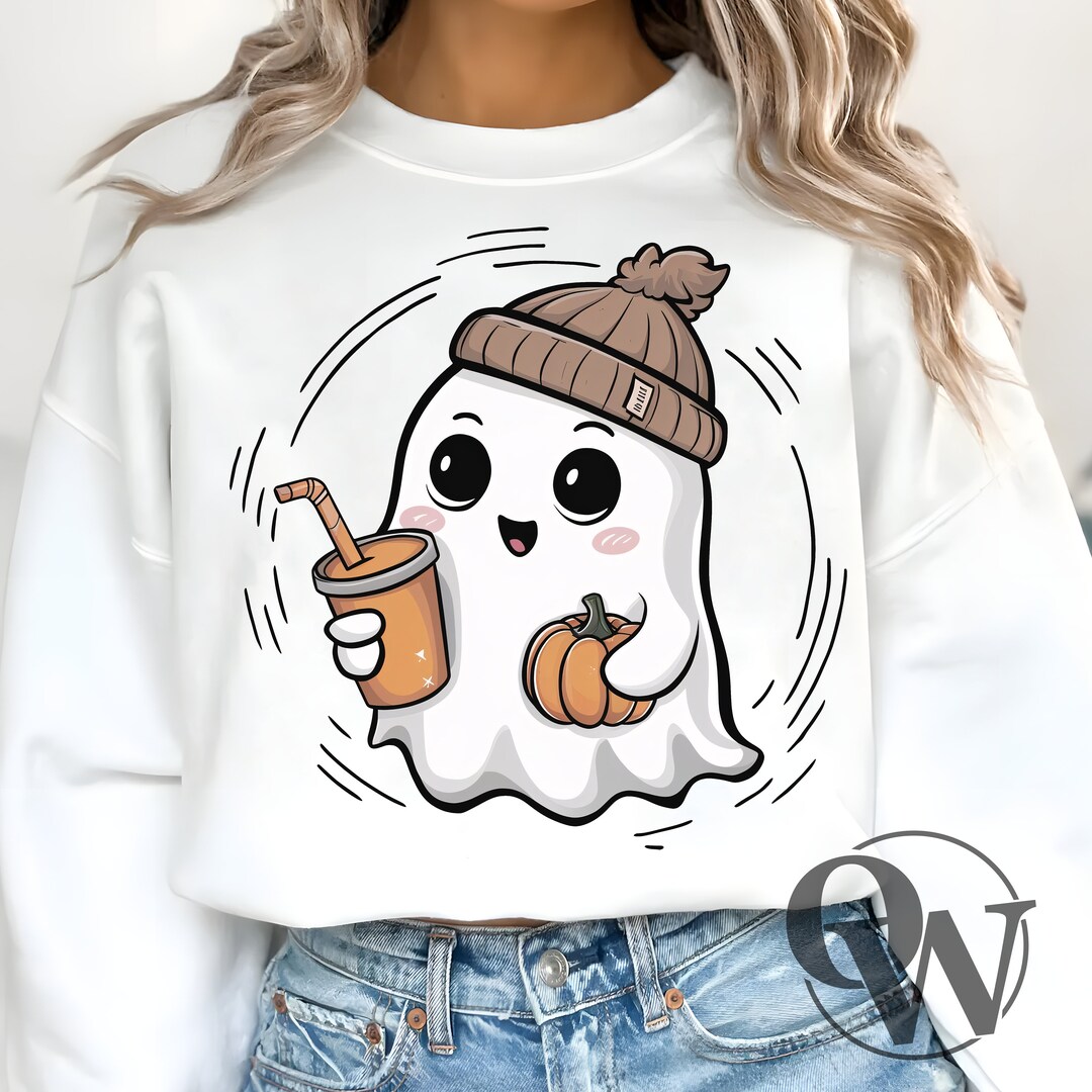 Cute Ghost Png, Halloween Png, Ghost Png, Fall Png, Bougie Png, Autumn ...