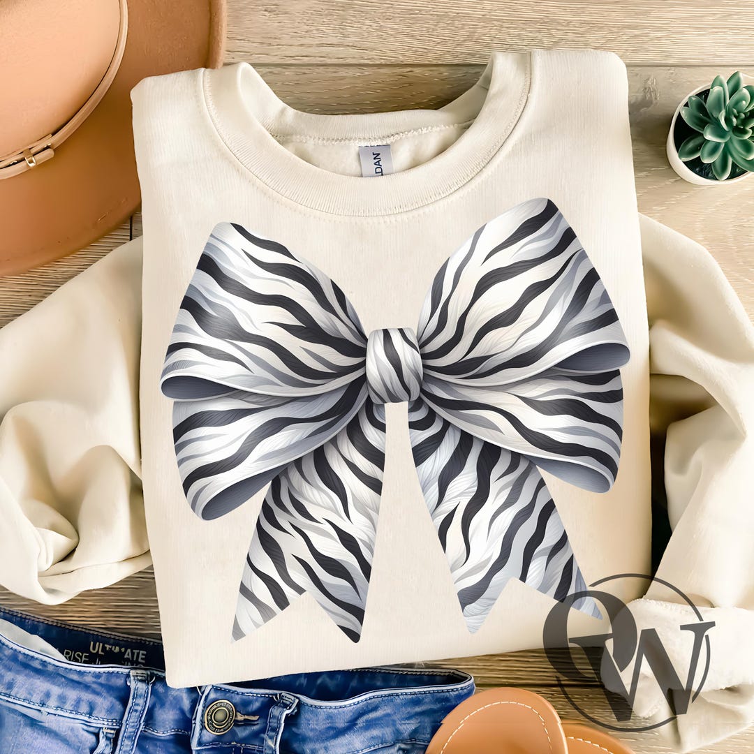 Coquette Bow PNG, Tiger Print Bow Png, Coquette Tigers Png, Spring Png ...