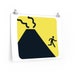 Warning: Active Volcano Japanese Signs by Haidozo! Premium Matte ...