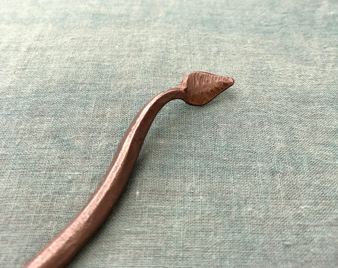Forged Mild Steel Hair Pin - Etsy