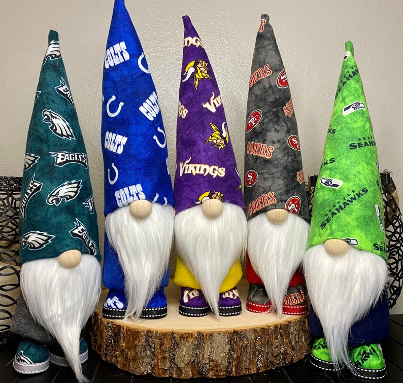 Professional Football Team Gnomes - Etsy