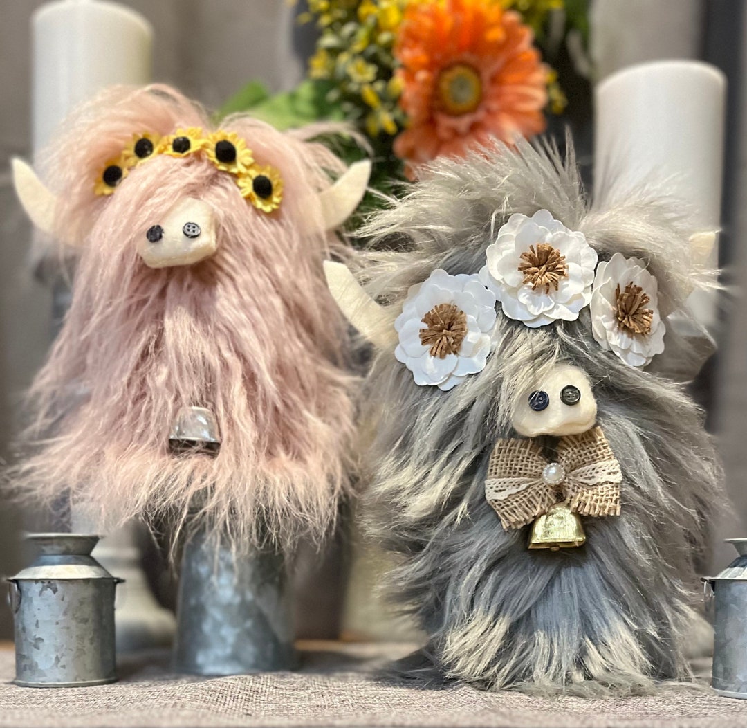 Highland Cow Gnomes - Etsy