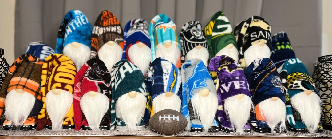Professional Football Team Gnomes - Etsy