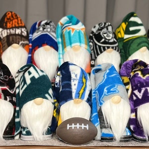 Professional Football Team Gnomes - Etsy