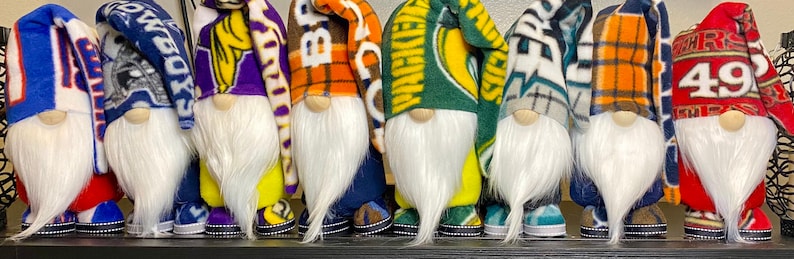 Professional Football Team Gnomes - Etsy