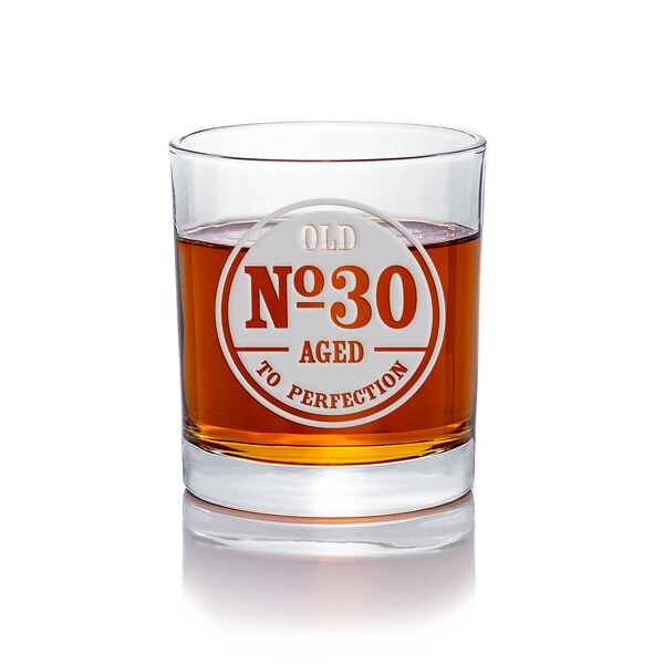 30th Birthday Glass - Etsy