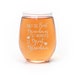 Good Friends Wine Together Stemless Wine Glass Friend Wine Glass ...