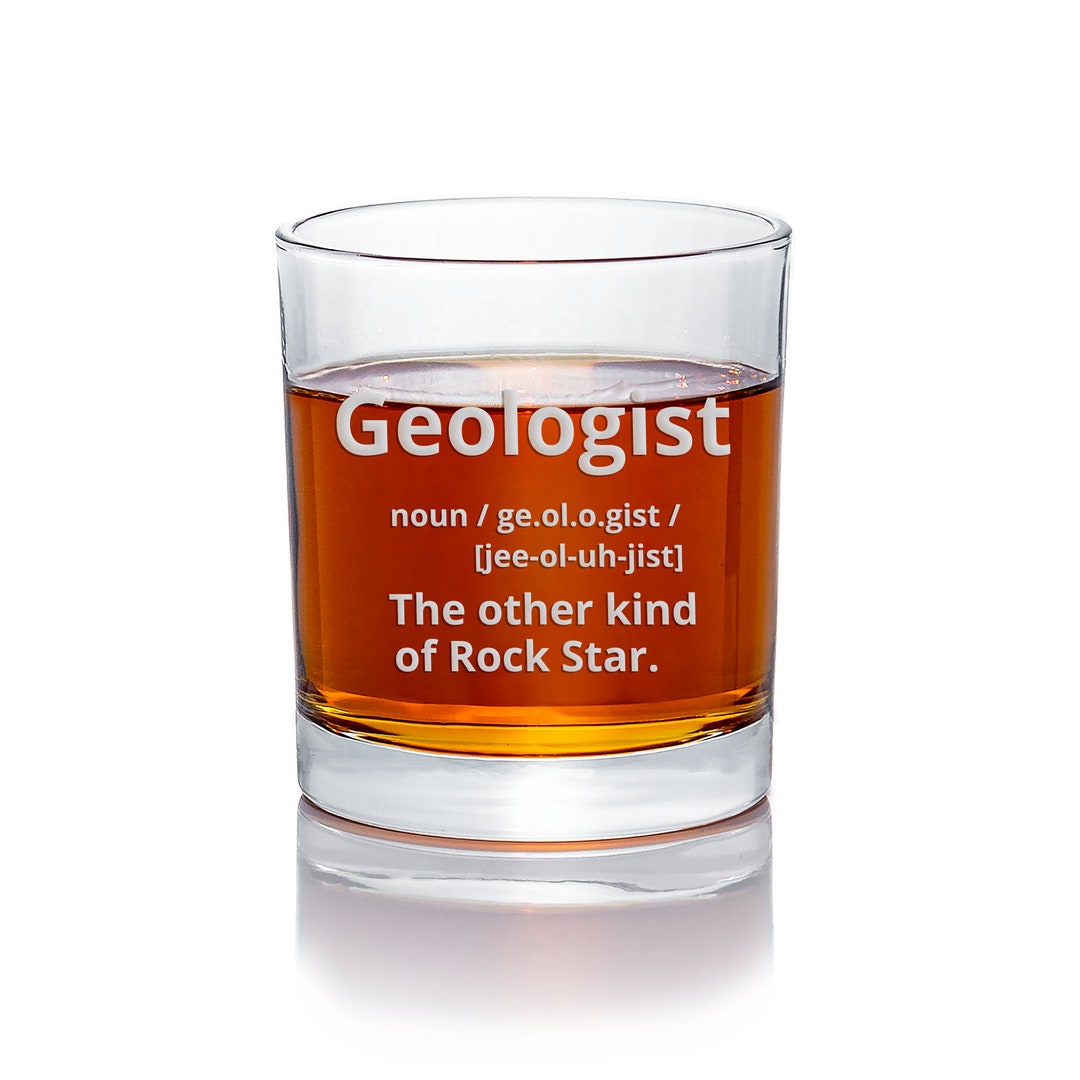 Geologist Definition Round Rocks Glass - Sedimentary Spirits, Geologist ...