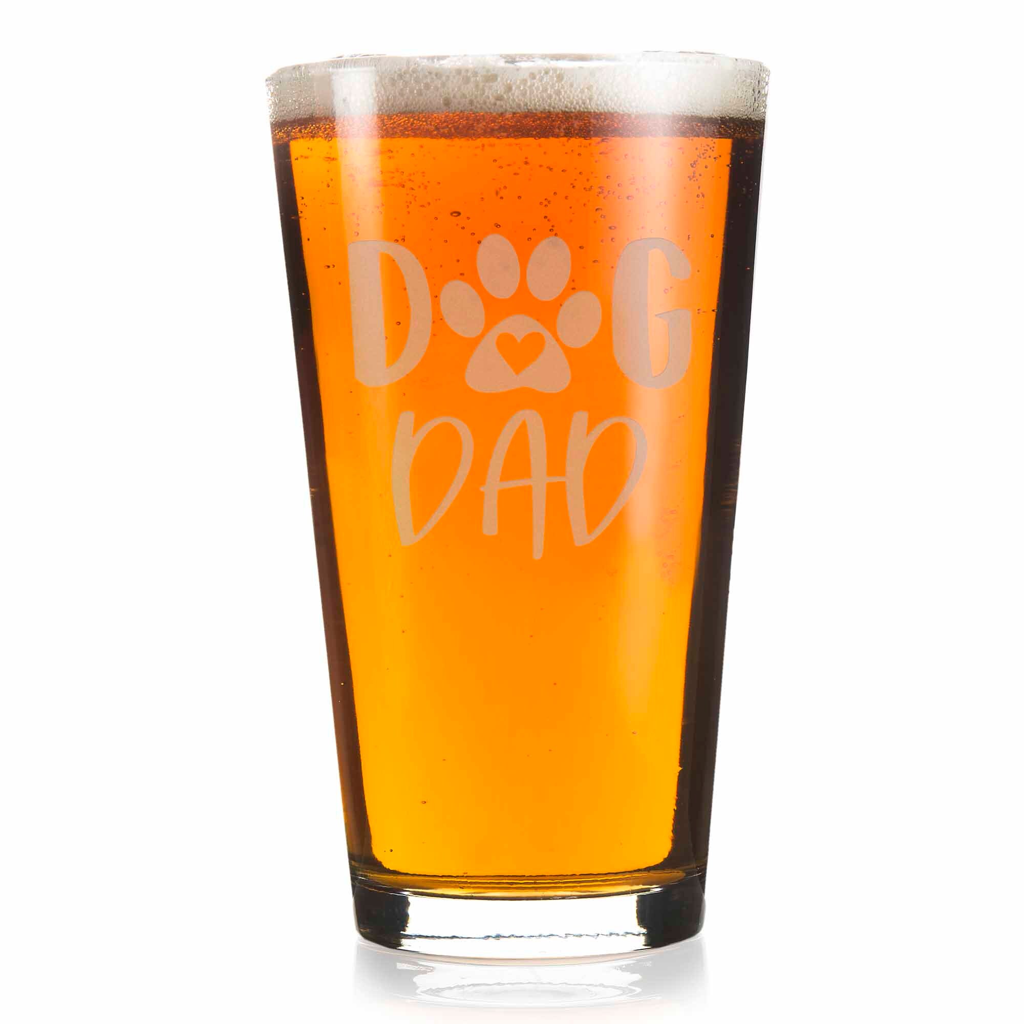 Dog Dad Pint Glass Gift for Dog Dads Dog Gift for Him Dog - Etsy