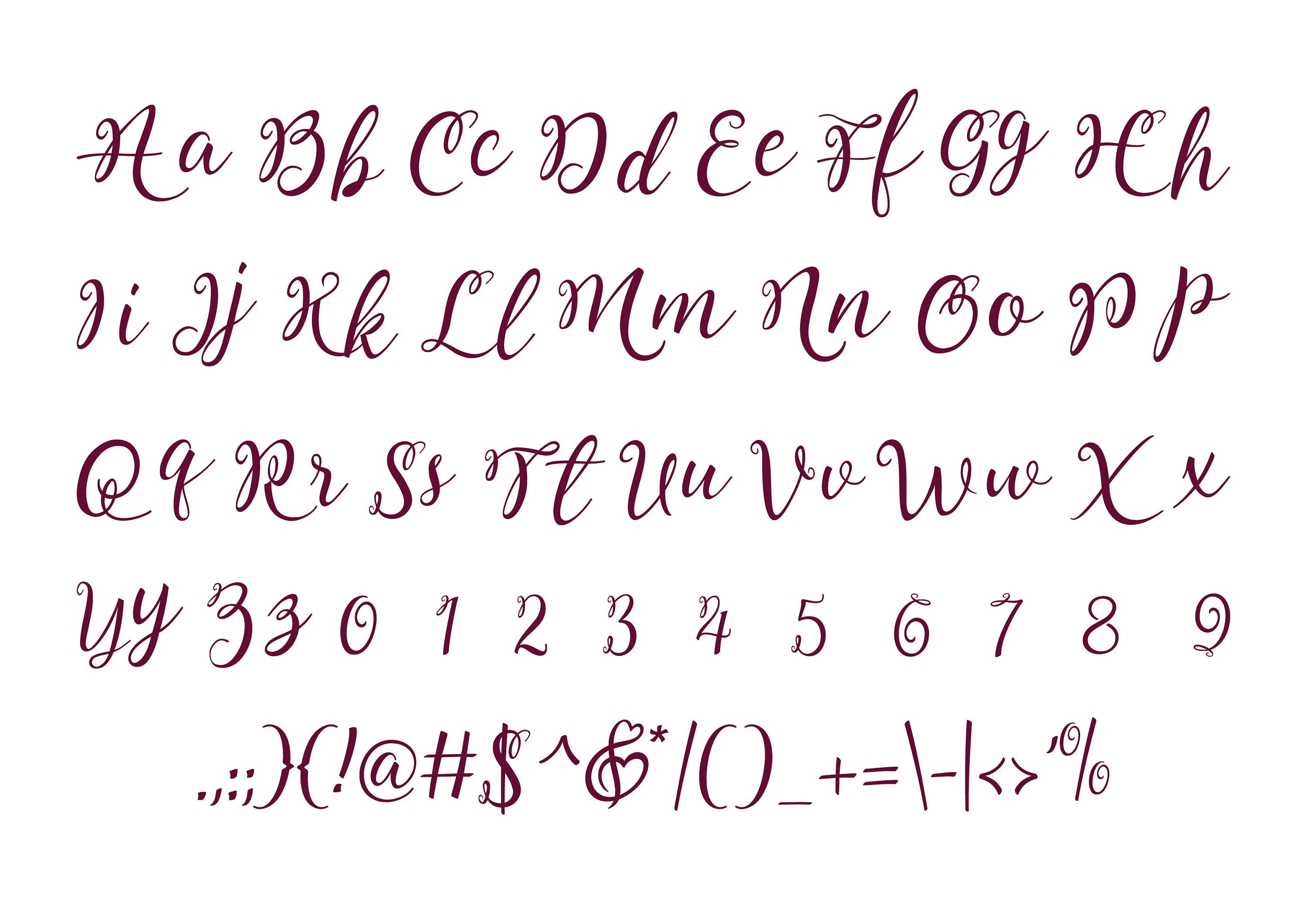 FONT SVG BUNDLE Instant Download Alphabet Svg Digital - Etsy Canada