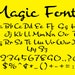 MAGIC FONT SVG Instant Download Alphabet Svg Digital - Etsy