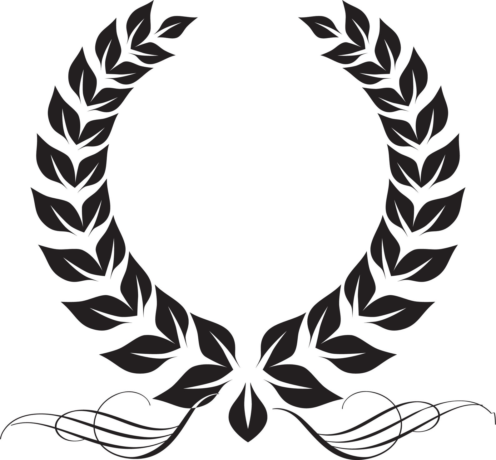 LAUREL WREATHS SVG Wreath Svg Bundle Laurel Svg Instant - Etsy