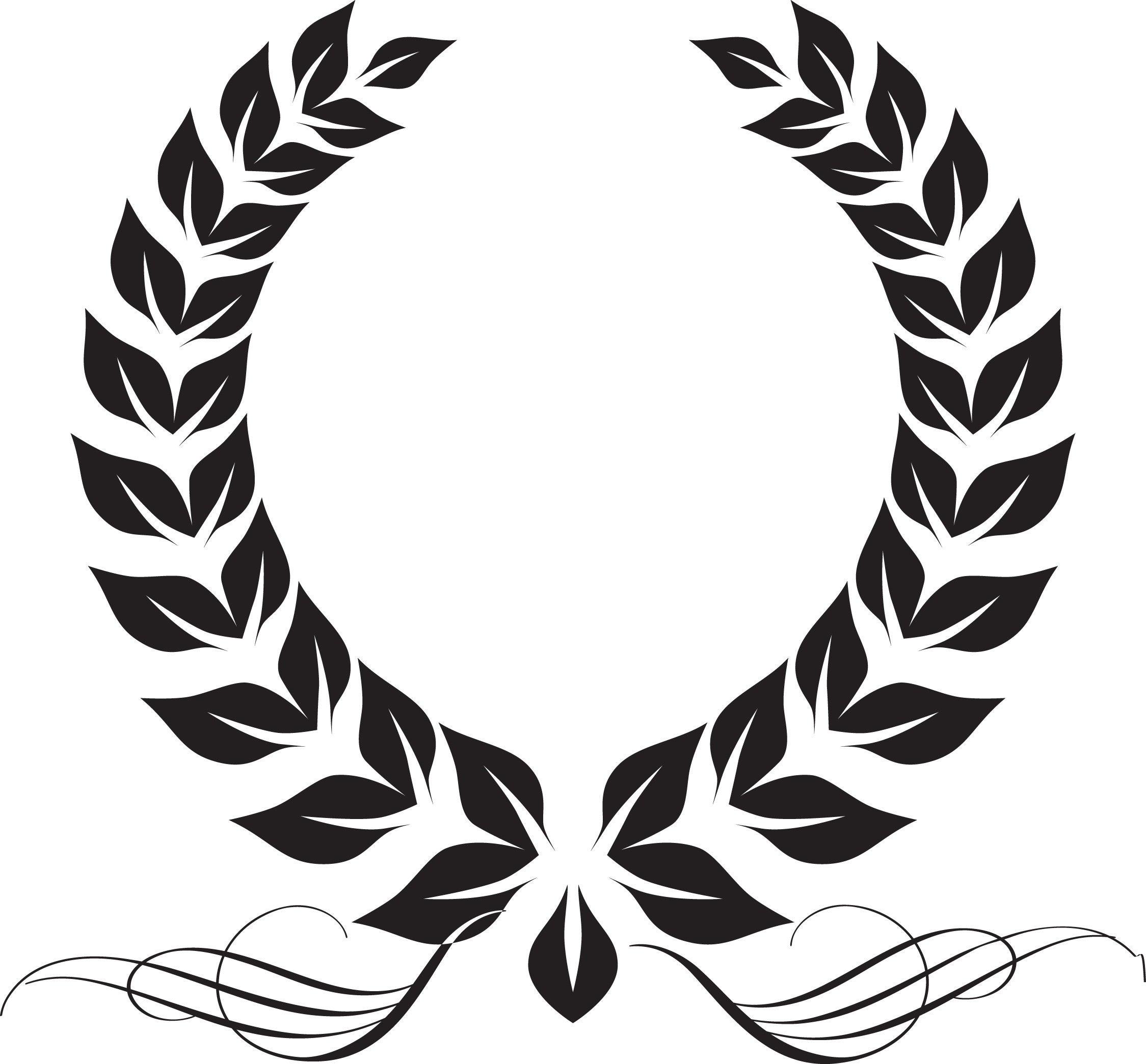 LAUREL WREATHS SVG Wreath Svg Bundle Laurel Svg Instant - Etsy