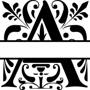 REGAL Split Font SVG, Regal Alphabet Svg, Letters Svg, Regal Letters ...