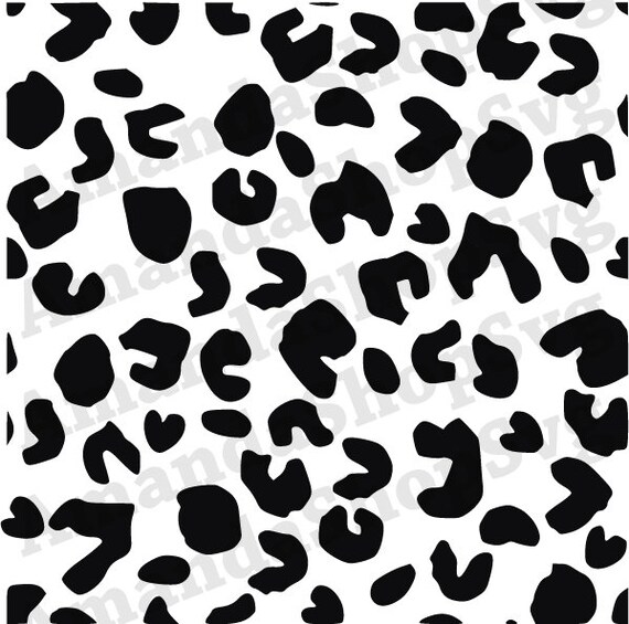 LEOPARD SVG LEOPARD Print Svg Digital Download Animal Print - Etsy