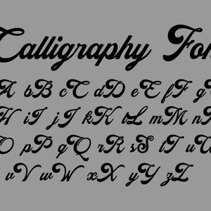 CURSIVE FONT SVG, Instant Download, Alphabet Svg, Digital Download ...