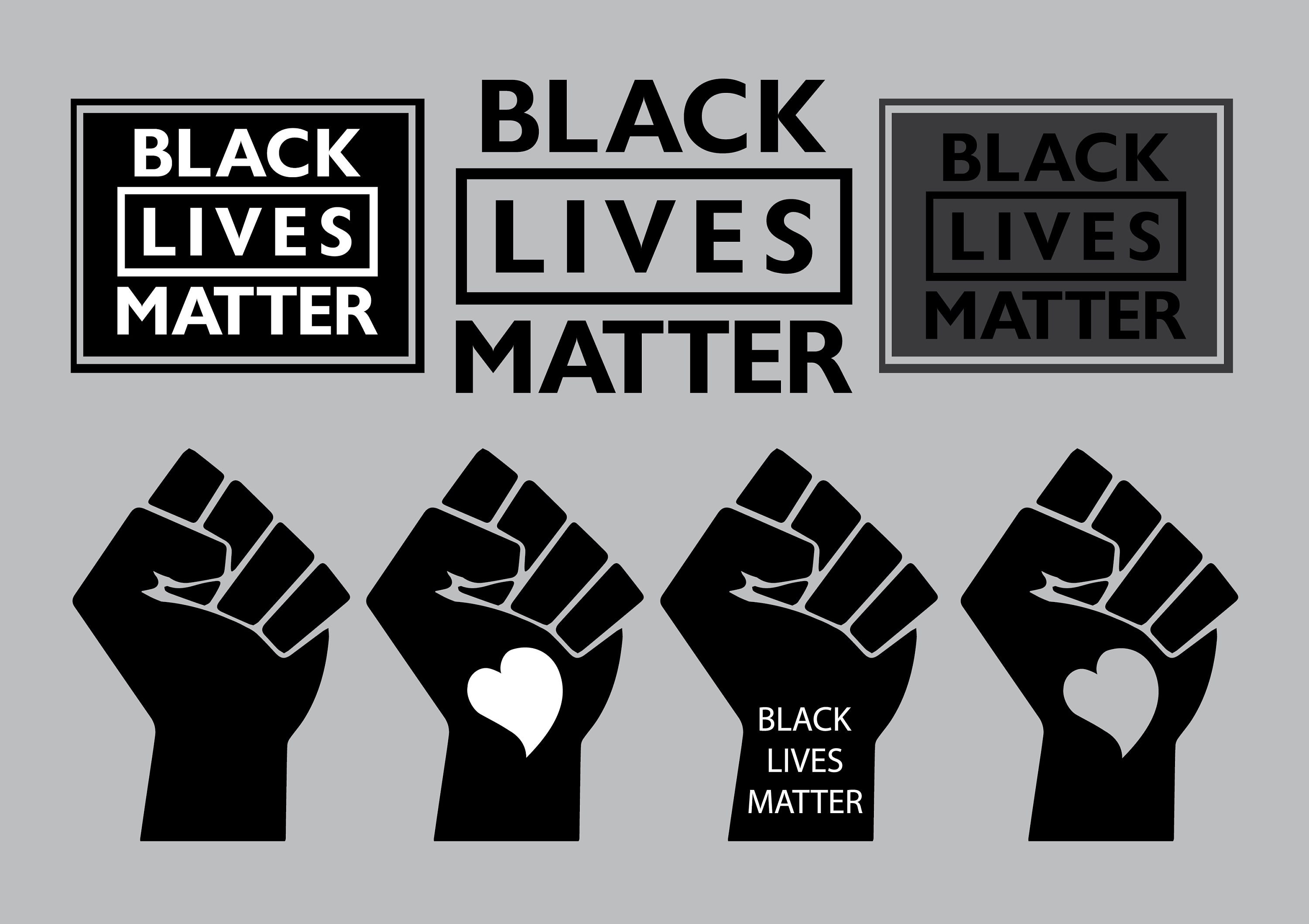 Black Lives Matter SVG Straight Outta Silhouette SVG BLM - Etsy