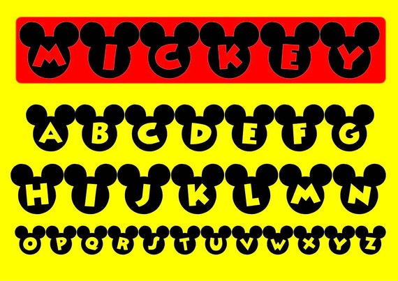 FONT SVG Instant Download Alphabet SVG Digital Download - Etsy