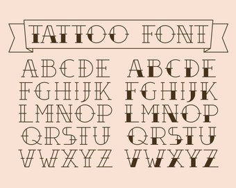 Sailor Jerry Tattoo Script