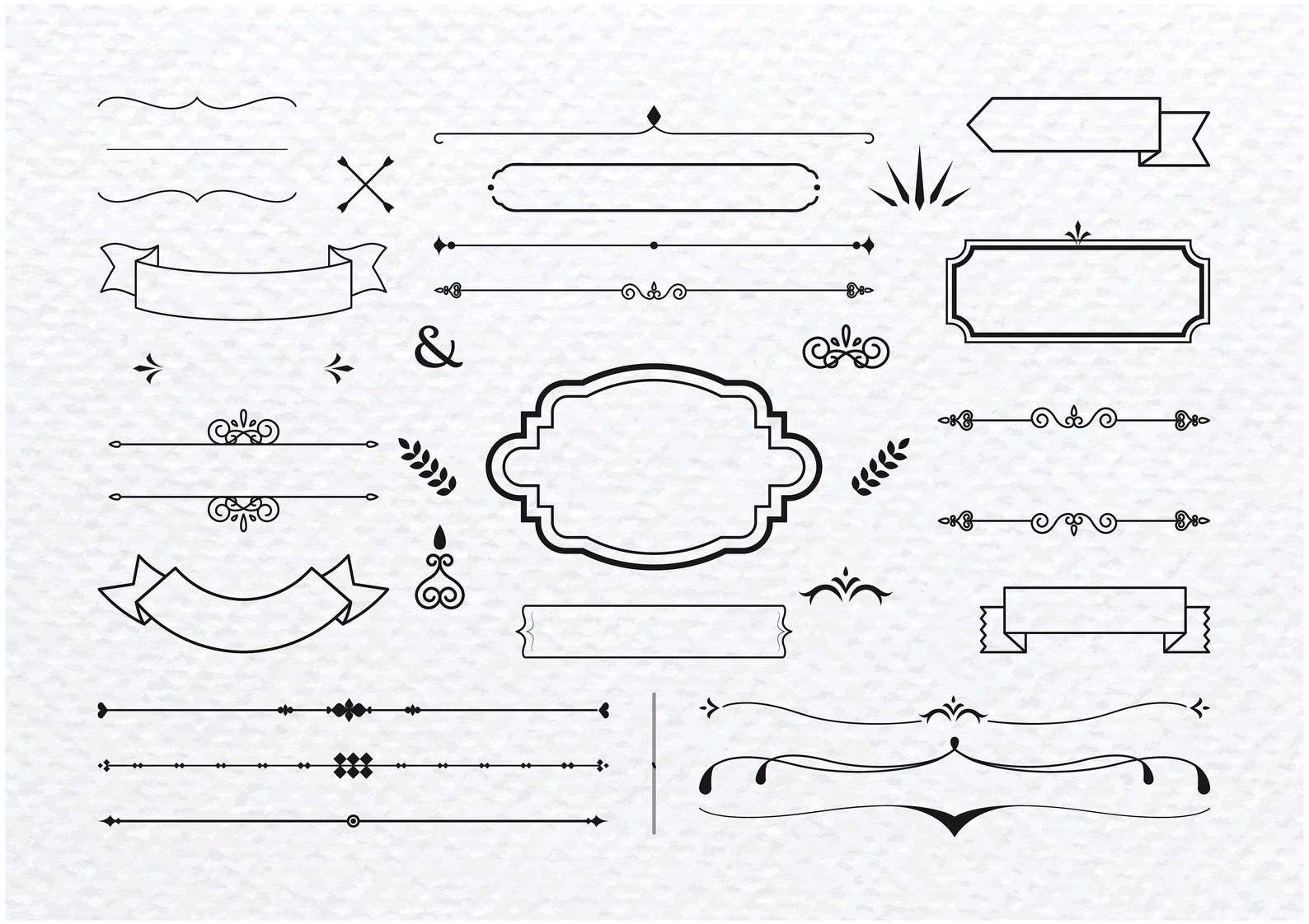 FRAME SVG BUNDLE Frame Svg Border Svg Decorative Frame Svg - Etsy