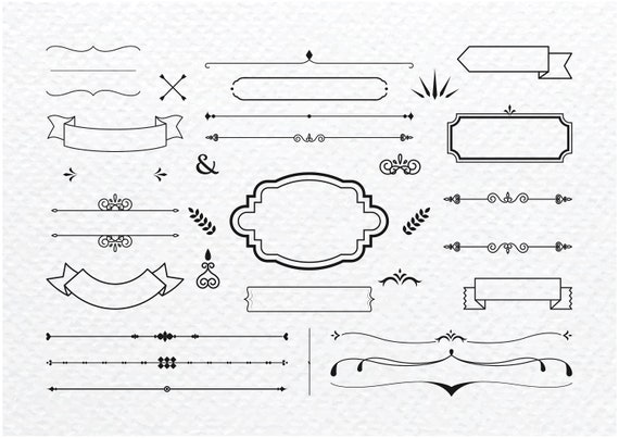 FRAME SVG BUNDLE Frame Svg Border Svg Decorative Frame Svg - Etsy