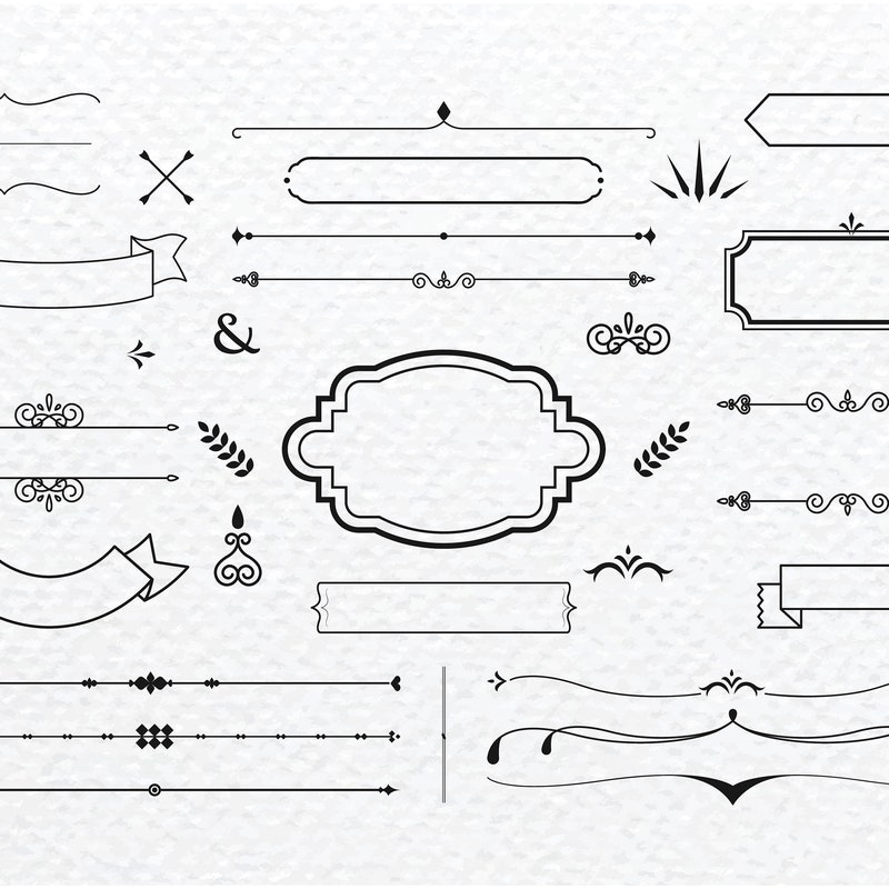 Floral Border Svg - Etsy