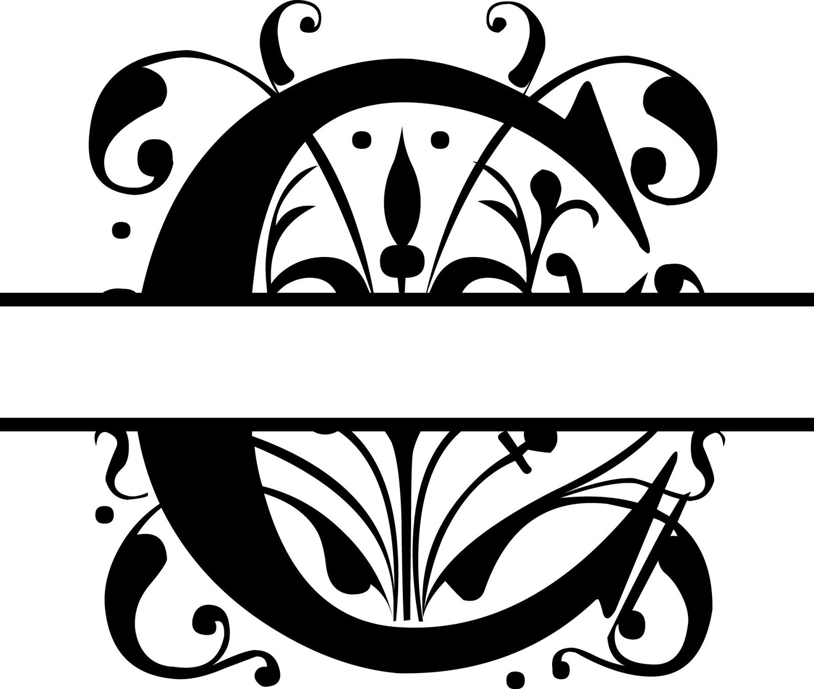 REGAL Split Font SVG Regal Alphabet Svg Letters Svg Regal - Etsy