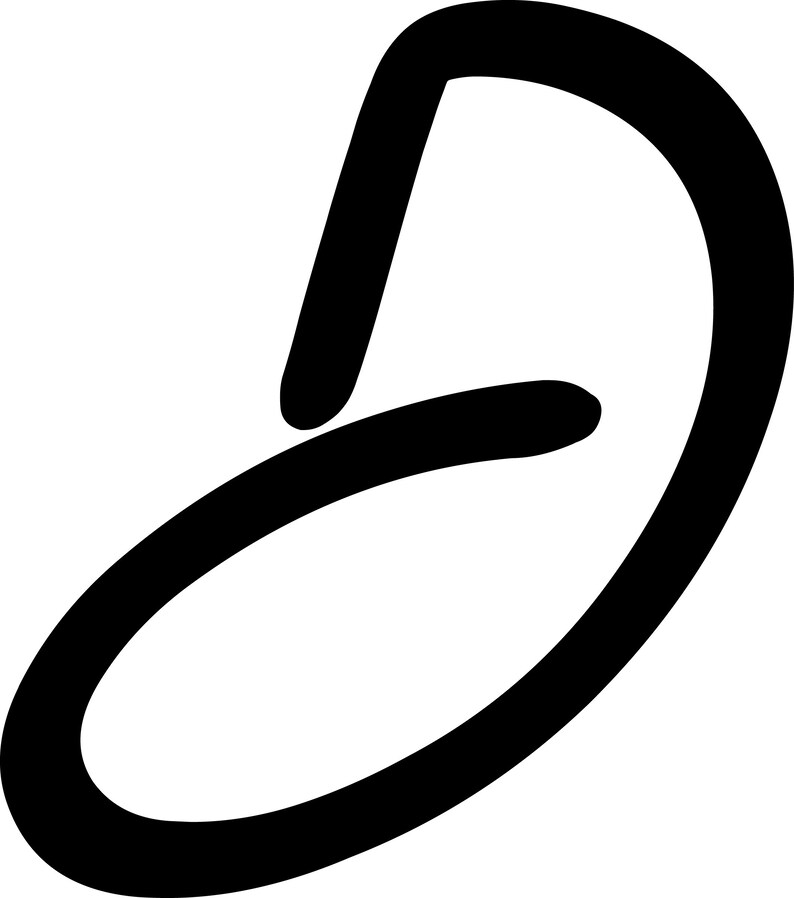 MANGO FONT SVG Cursive Font Svg Cursive Alphabet Svg - Etsy