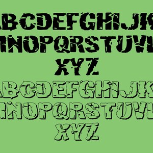 HULK FONT SVG, Hulk Svg, Hulk Alphabet Svg, Font Svg, Instant Download ...