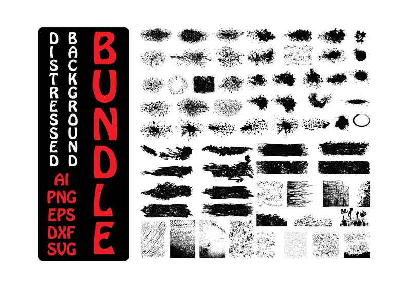 DISTRESSED BACKGROUND SVG Grunge Background Svg Distressed - Etsy