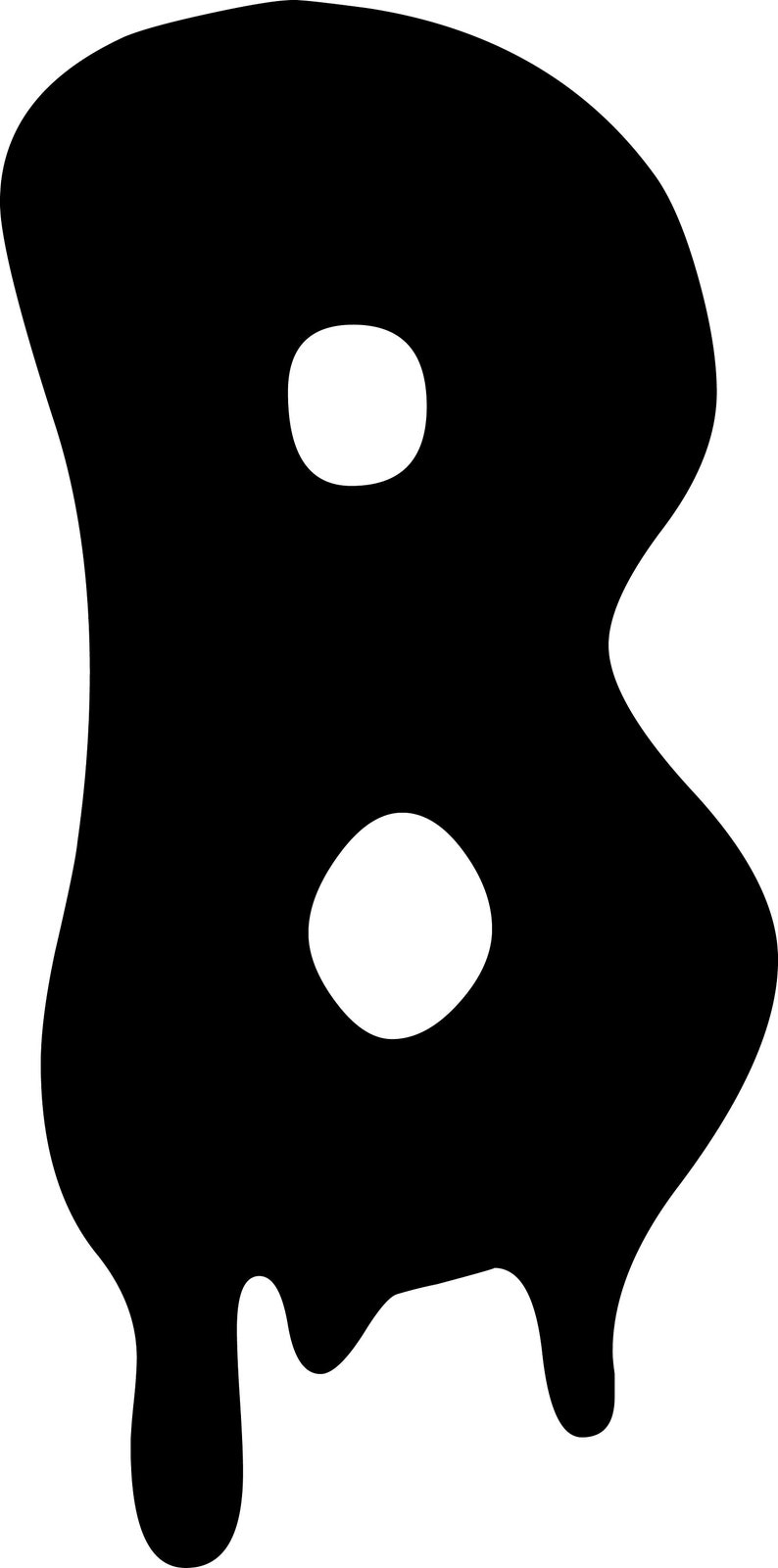 DRIPPING ALPHABET SVG Instant Download Dripping Letters Svg | Etsy