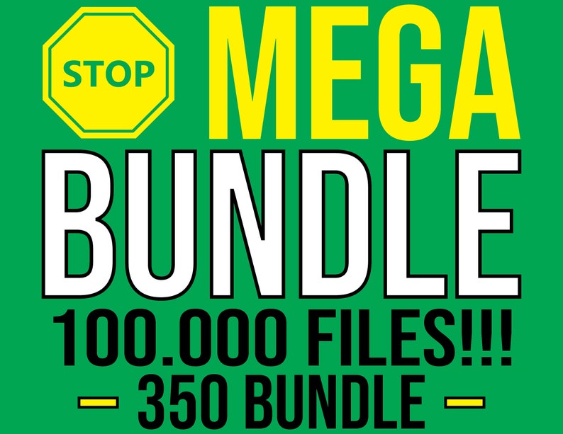 MEGA BUNDLE SVG Bundle Big Clipart T Shirt Designs Svg - Etsy