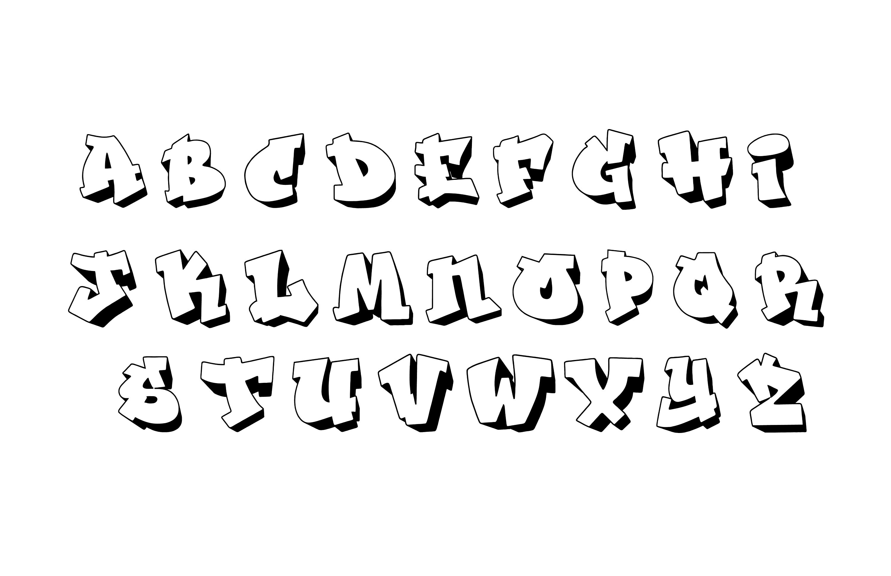 FONT SVG Instant Download Alphabet SVG Digital Download - Etsy