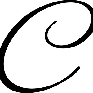 LUCA FONT SVG, Instant Download, Font Svg, Cursive Font Svg, Digital ...