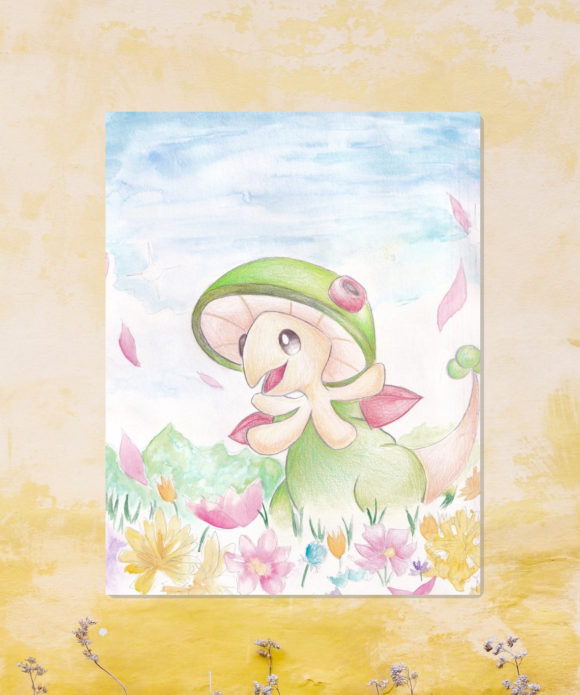 Breloom Art Print / Pokemon / Digital Art - Etsy España