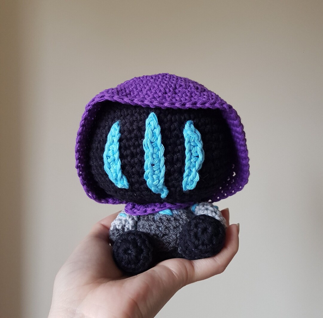 Valorant Omen Plush | Crochet Toy Gift | Desk Buddy | Handmade - Etsy