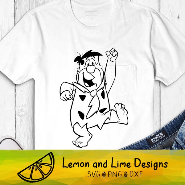 Flintstone Svg - Etsy