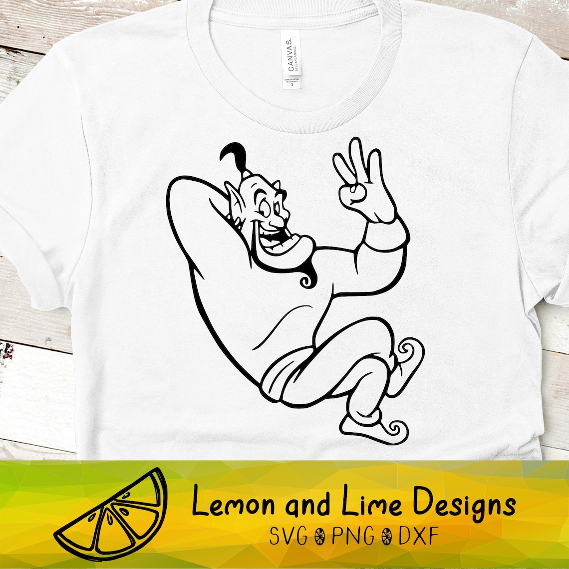 Genie SVG cut file Aladdin Movie SVG Disney Classic SVG png | Etsy