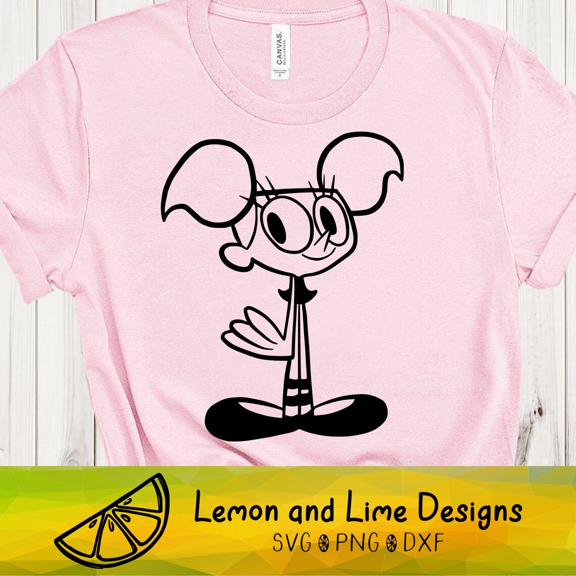 Deedee SVG Cut File, Dexter's Laboratory SVG, Cartoon SVG Png Dxf - Etsy