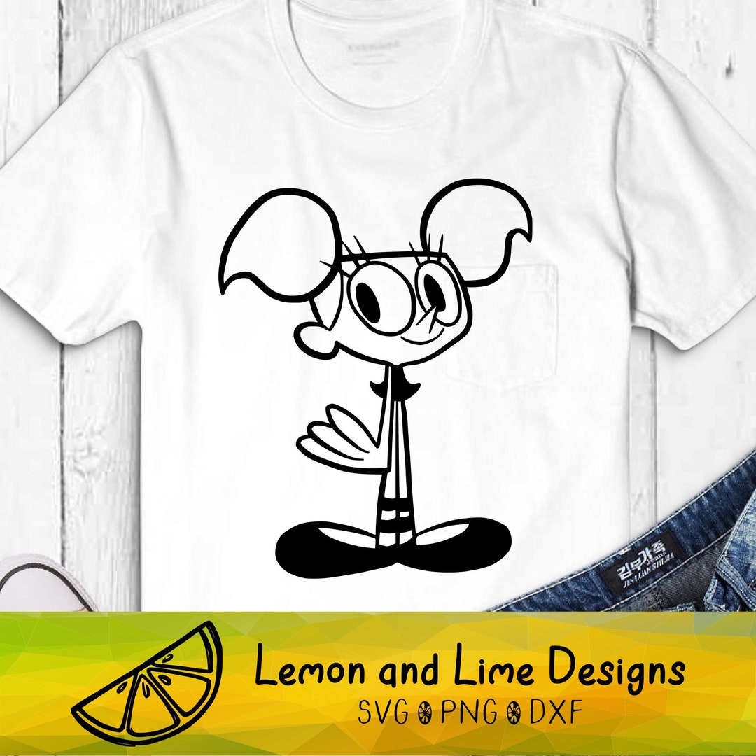 Deedee SVG Cut File, Dexter's Laboratory SVG, Cartoon SVG Png Dxf - Etsy